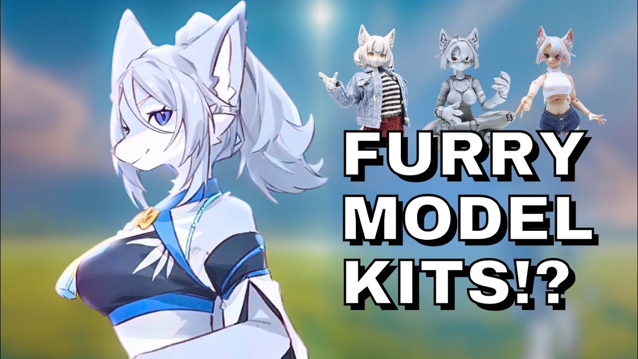 I'm no furry BUT... // Aoshima KemoPla Figure News - YouTube