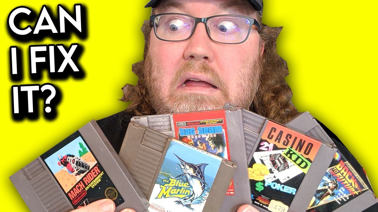 Can I Fix these 5 Broken NES Games? - YouTube