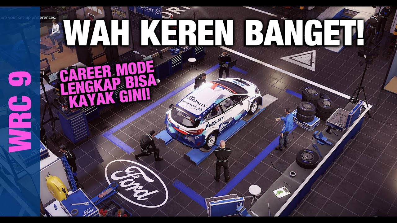 MULAI MENJADI PEMBALAP RALLY (CAREER PART 1) | WRC 9 INDONESIA - YouTube