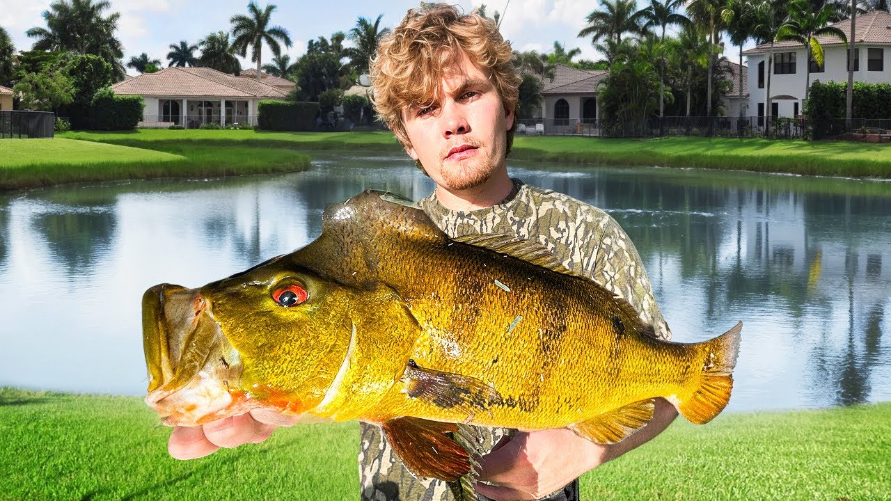CATCHING GIANT EXOTIC FISH! (ONLY IN FLORIDA!) - YouTube