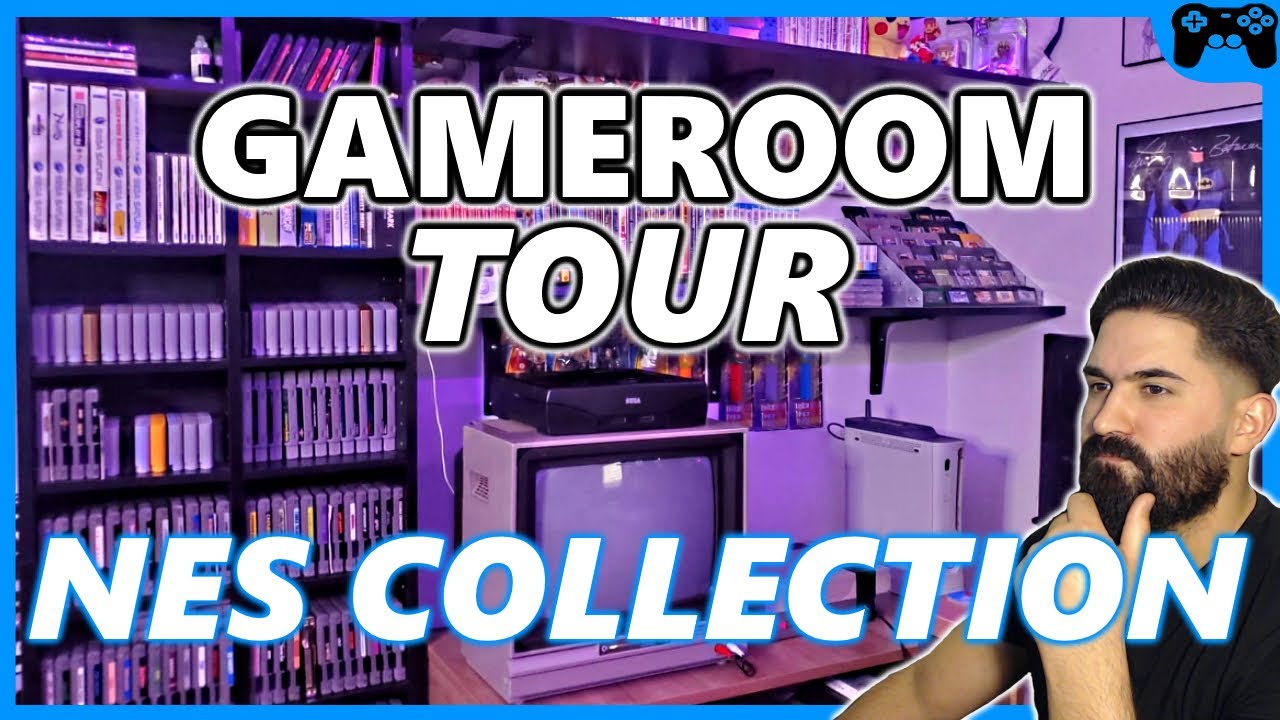 2020 Game Room Tour NES Collection and Small Game Room Setup Idea - BGR ...
