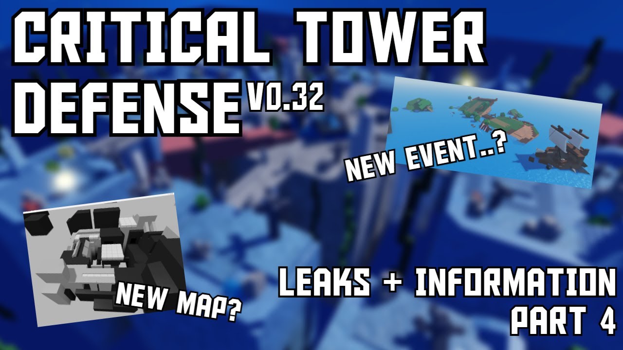 Critical Tower Defense v0.3 | Leaks + Informartion Part 4 - YouTube