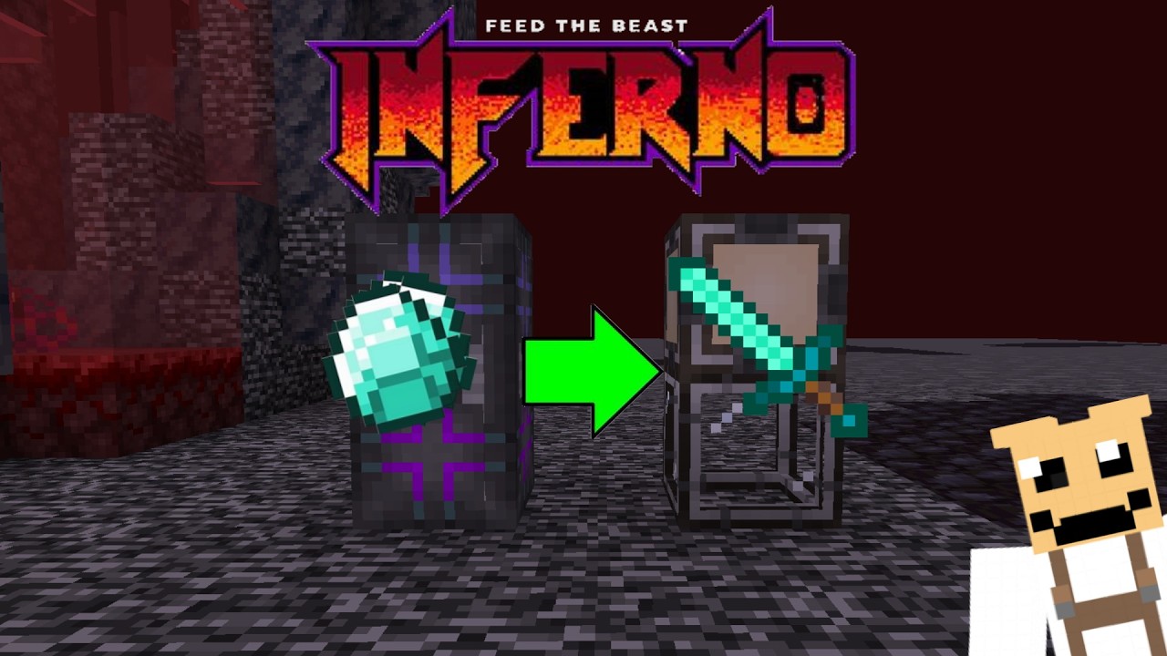 Finally starting Autocrafting FTB Inferno - YouTube