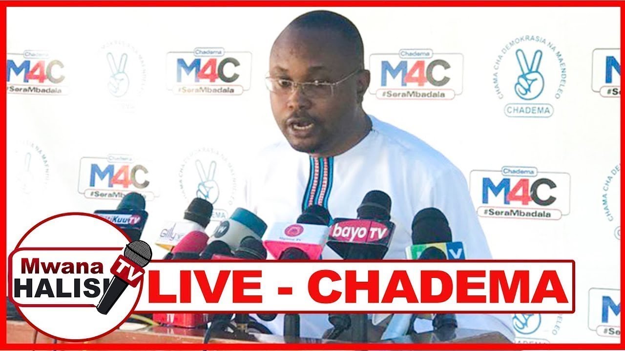 🔴LIVE: JOHN MNYIKA ANATEMA CHECHE MUDA HUU - YouTube