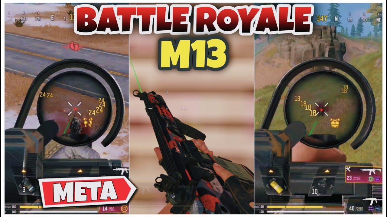 ⚠️ ARMAS META DE COD MOBILE BATTLE ROYALE | CLASES Y ACCESORIOS PARA LA M13 COD MOBILE BR - YouTube