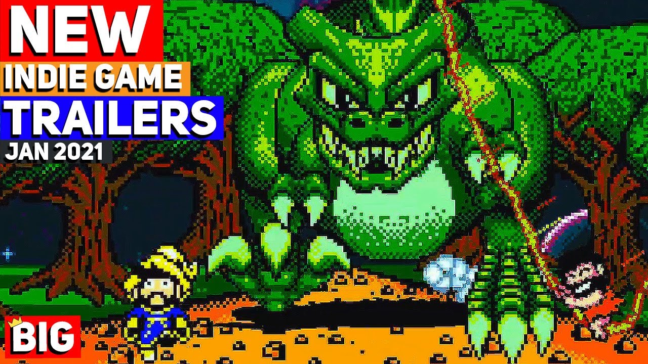 BEST NEW Indie Game Trailers - January 2021 - YouTube