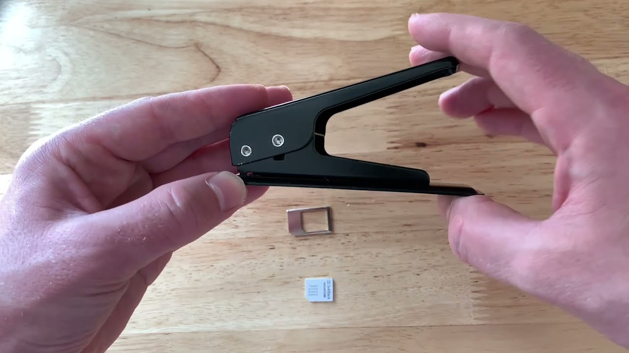 How To Use a Sim Card Cutter (From Micro Sim to Nano Sim) - YouTube