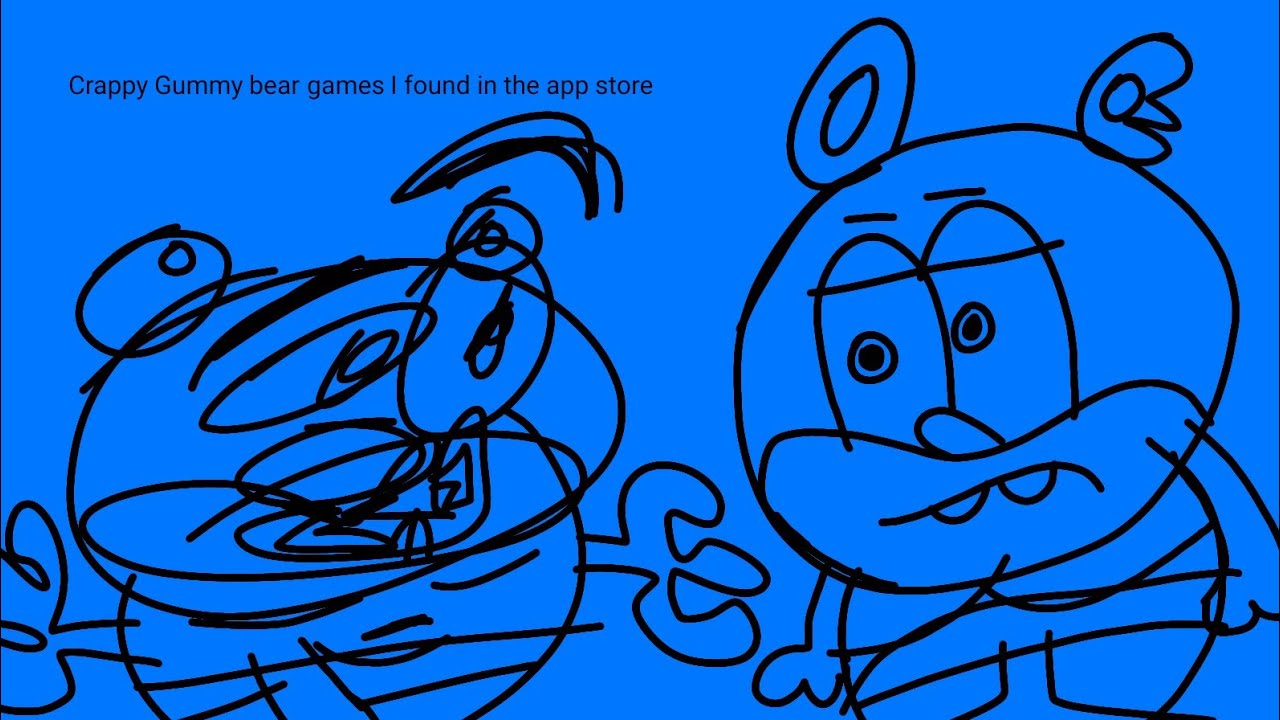 Terrible Gummy Bear Rip-off games I found on the App Store - YouTube