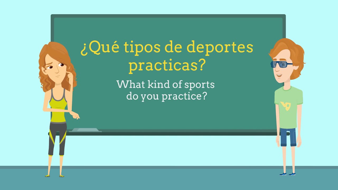 ¿Practicas algún deporte? - Level 2 - Spanish conversation - YouTube