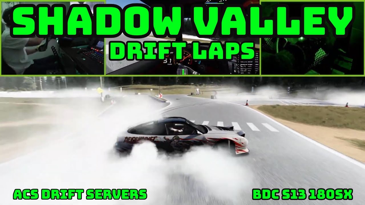 Drifting at Shadow Valley on ACS Drift Servers - YouTube