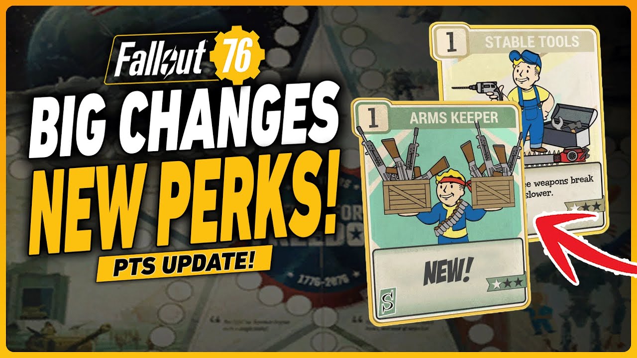 NEW Perks Coming to Fallout 76! - YouTube