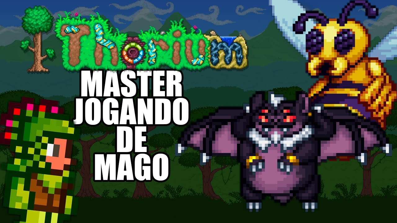 Thorium Mod Terraria - Vitória Contra o Viscount e a Abelha Rainha ...