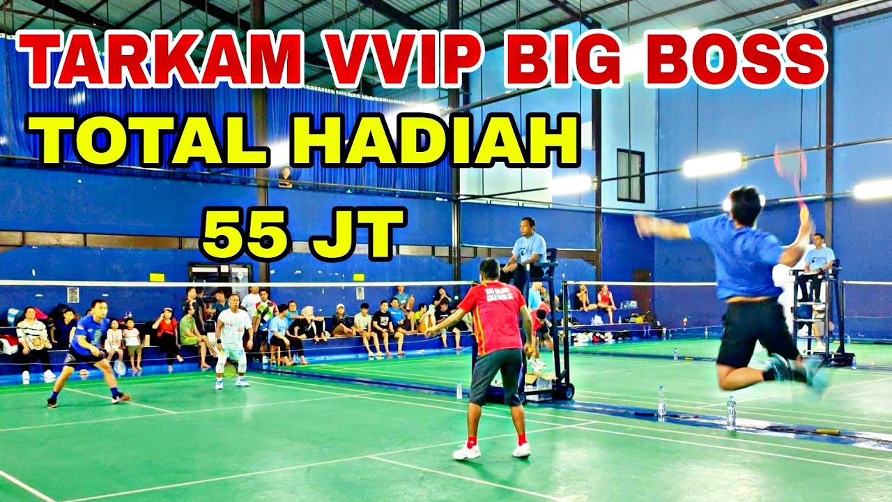 TURNAMEN BADMINTON VVIP GENDONGAN DI GIDEON BADMINTON HALL TOTAL HADIAH ...