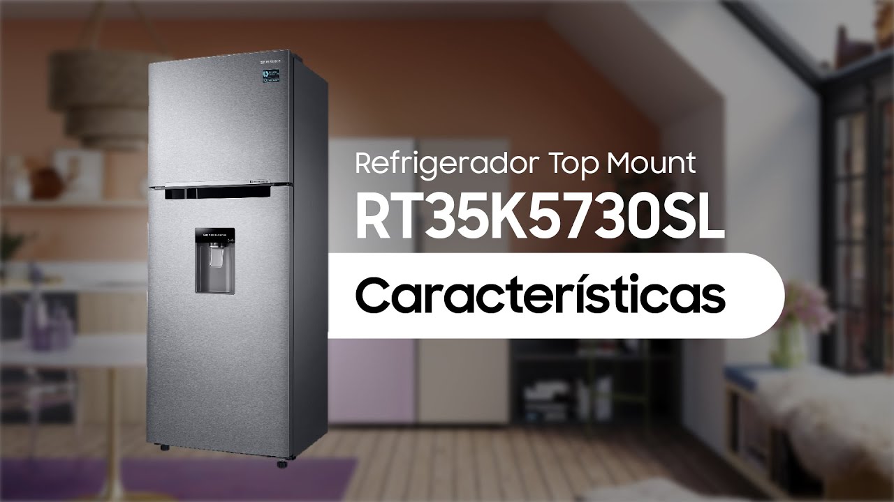 Refrigerador Samsung RT35K5730SL - Características - YouTube