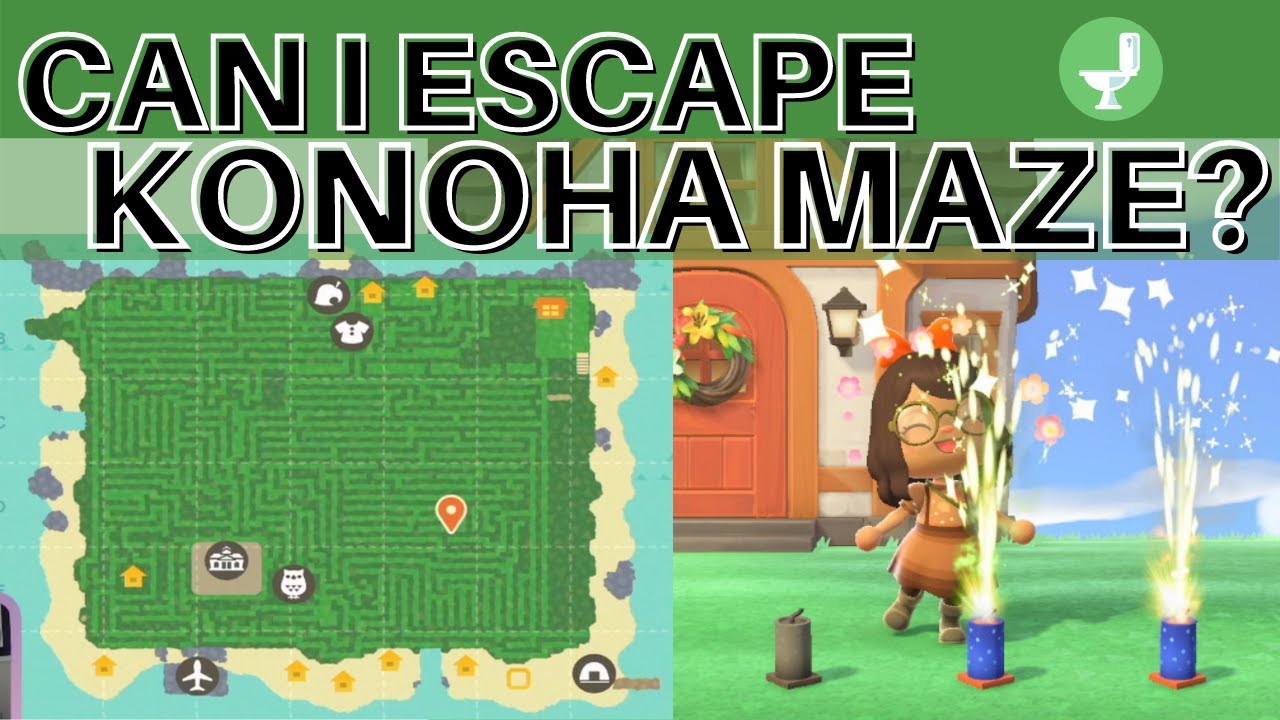 ItsTiffanie ~ Beating Konoha's Maze in Record Time! (Animal Crossing ...