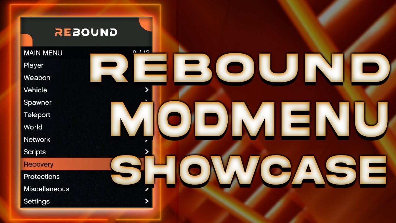 Rebound Mod Menu (Money Boost+ All Unlocks + Stable) (UNDETECTED*) GTA ...