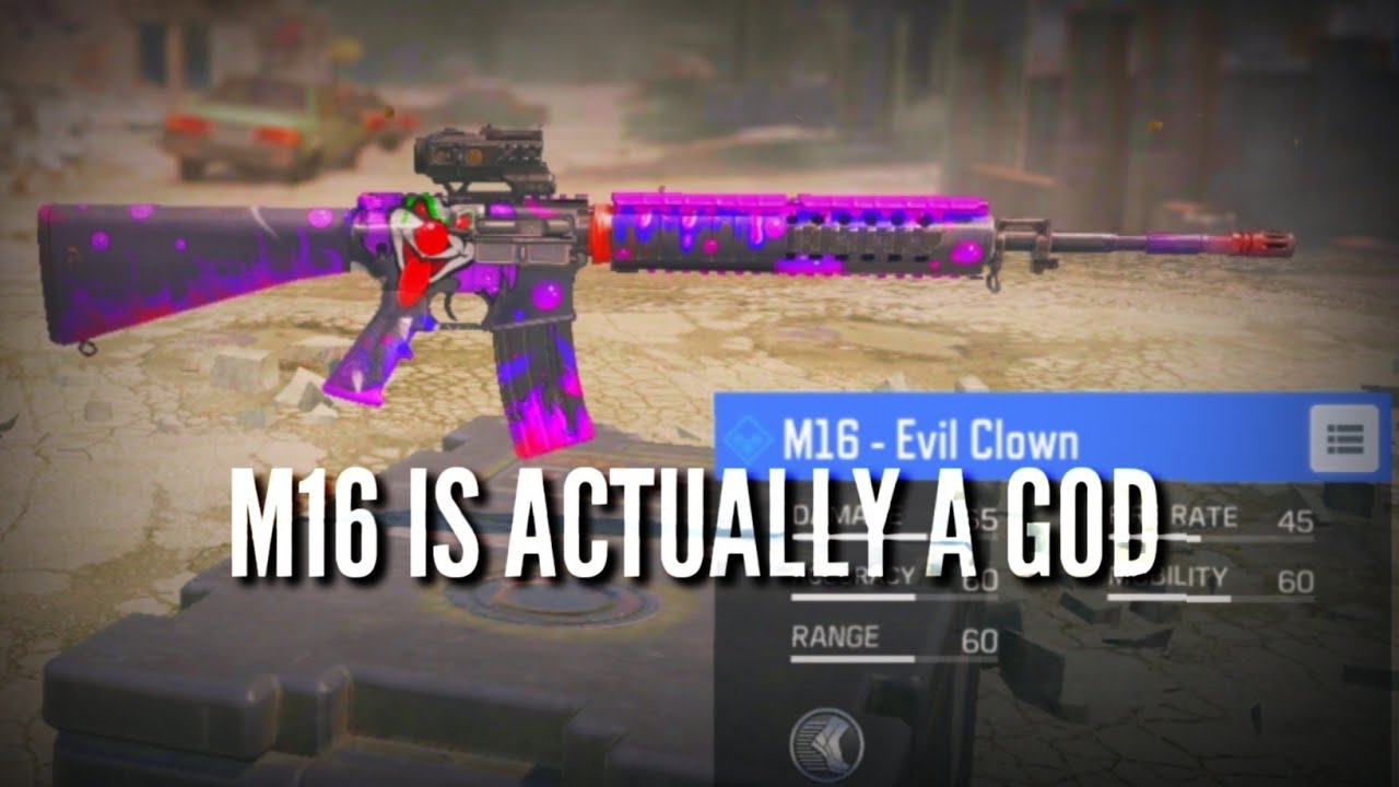 M16 IS A GOD GUN!!! COD MOBILE GAMEPLAY - YouTube