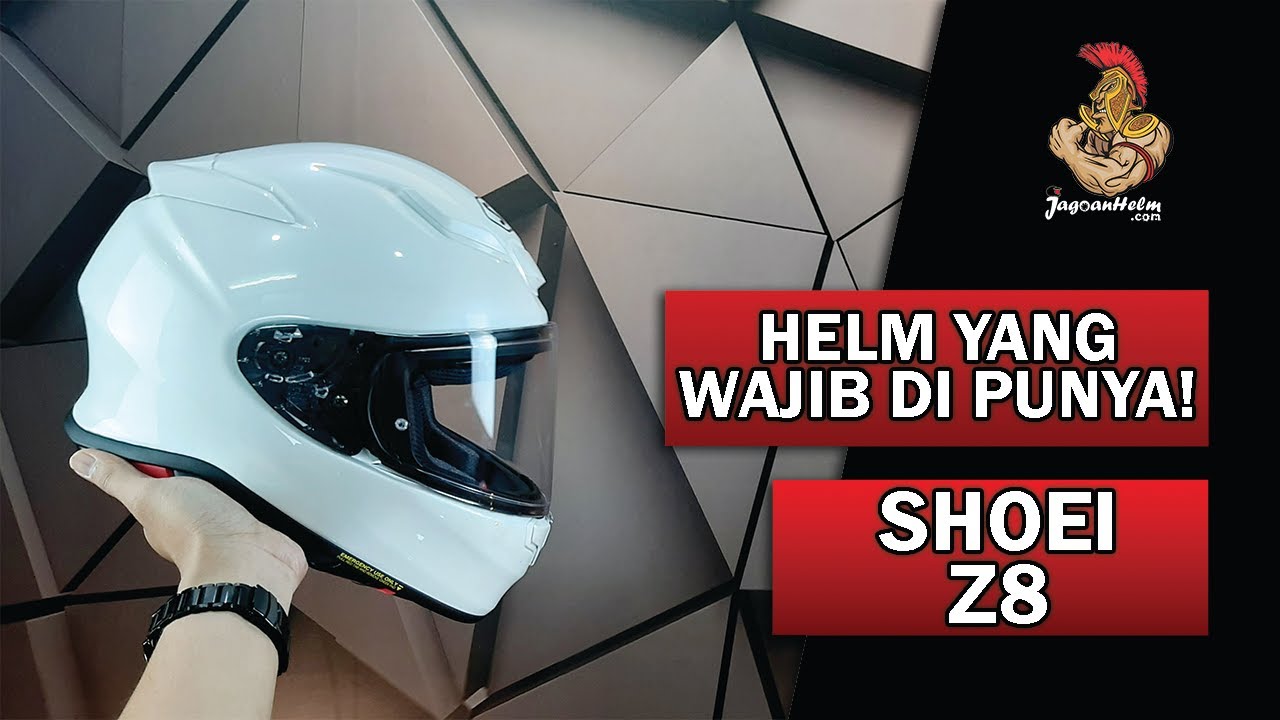 ROAD REVIEW : NEW HELMET SHOEI Z8 | HELM WAJIB DI PUNYA DI TAHUN 2023 - YouTube