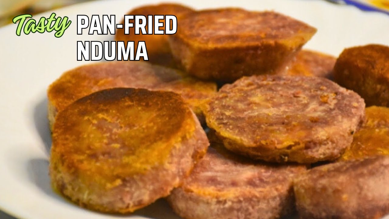 How to Cook CRUNCHY Pan Fried NDUMA | Easy African Dish - YouTube