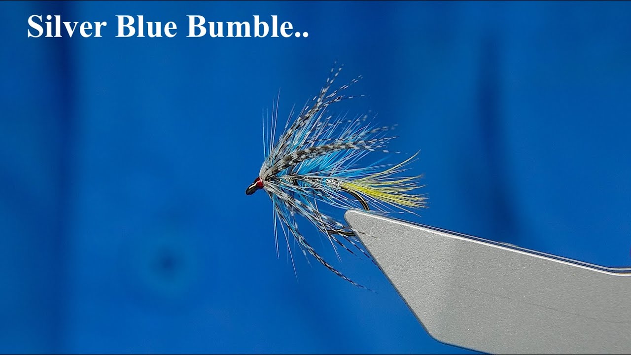 Tying a T C Kingsmill Moore Fly The Silver Blue Bumble - YouTube