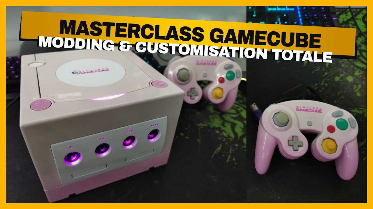 GameCube Modding Masterclass 🔧 Custom Total (PicoBoot, LED, Logo, Condo ...