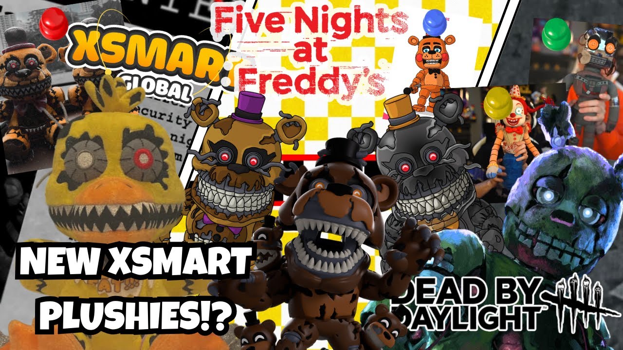 NEW Xsmart Plushies?! | FNaF X DBD, SotM, Youtooz and Funko News! - YouTube