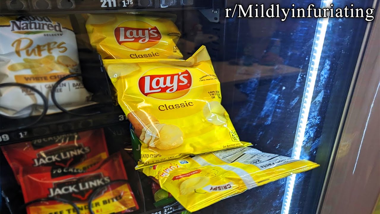 r/Mildlyinfuriating | chips stucked :( - YouTube