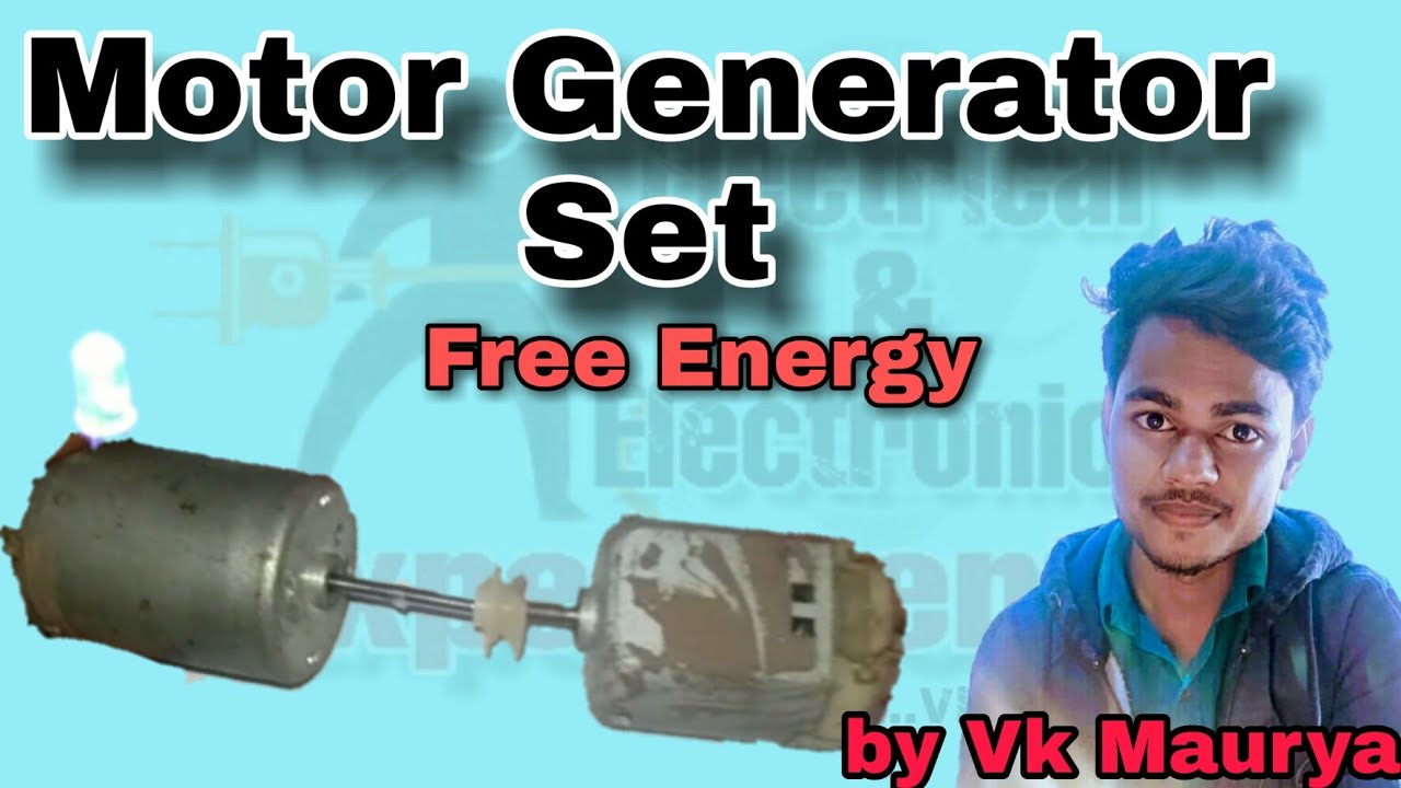 how to make a motor generator // how to make free energy generator ...