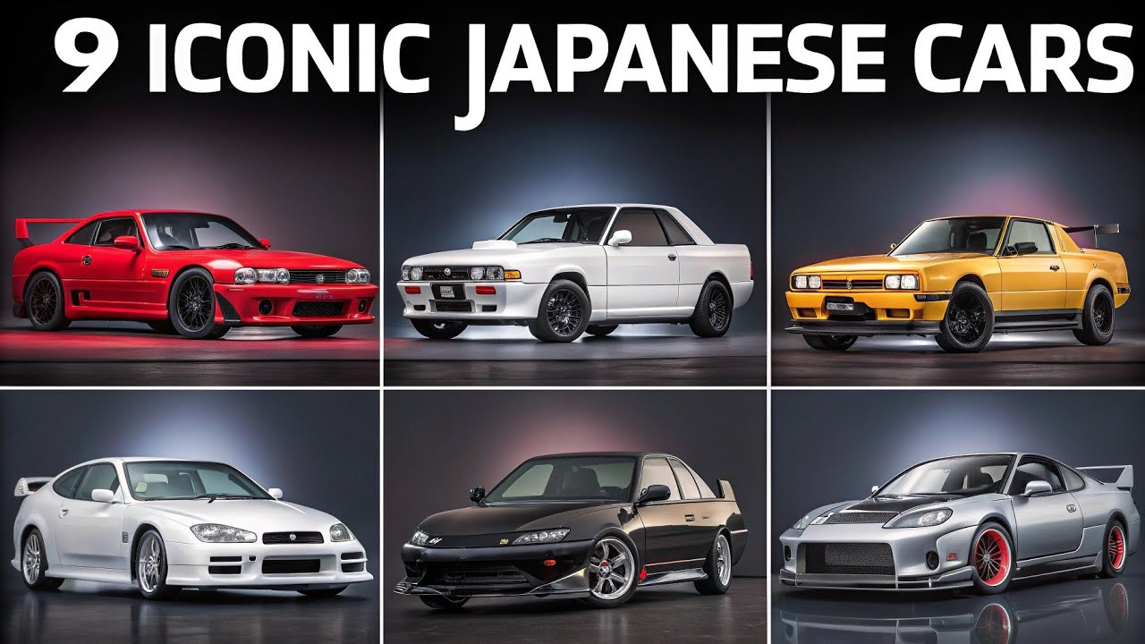 9 Iconic Japanese Cars That Are Redefining the Roads - YouTube