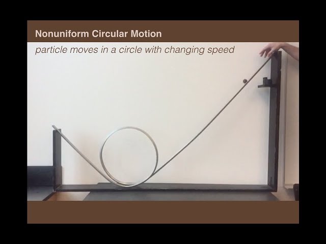 Nonuniform Circular Motion Youtube SOLUTION: Circular Motion Physics