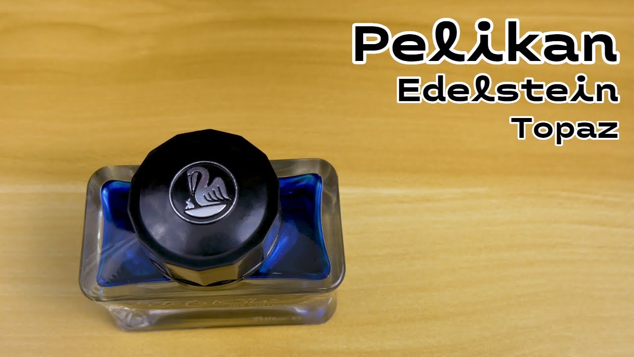 Pelikan Edelstein Topaz | Is a Good Looking Bottle Enough? - YouTube