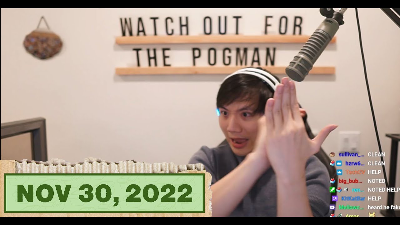 [2022 Nov 30] Watch Out Everyone! Today I Am The POGMAN | TFT Stream ...