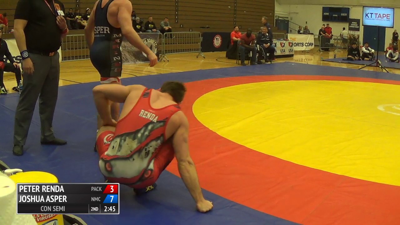 86 Con Semi - Peter Renda (Wolfpack WC) vs. Joshua Asper (Navy-Marine ...