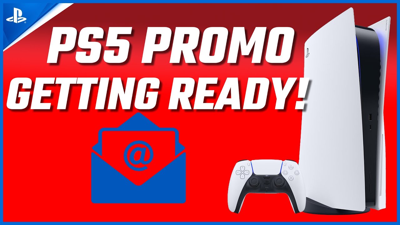 PS5 Pre Order Watch New PS5 Promo Emails - YouTube