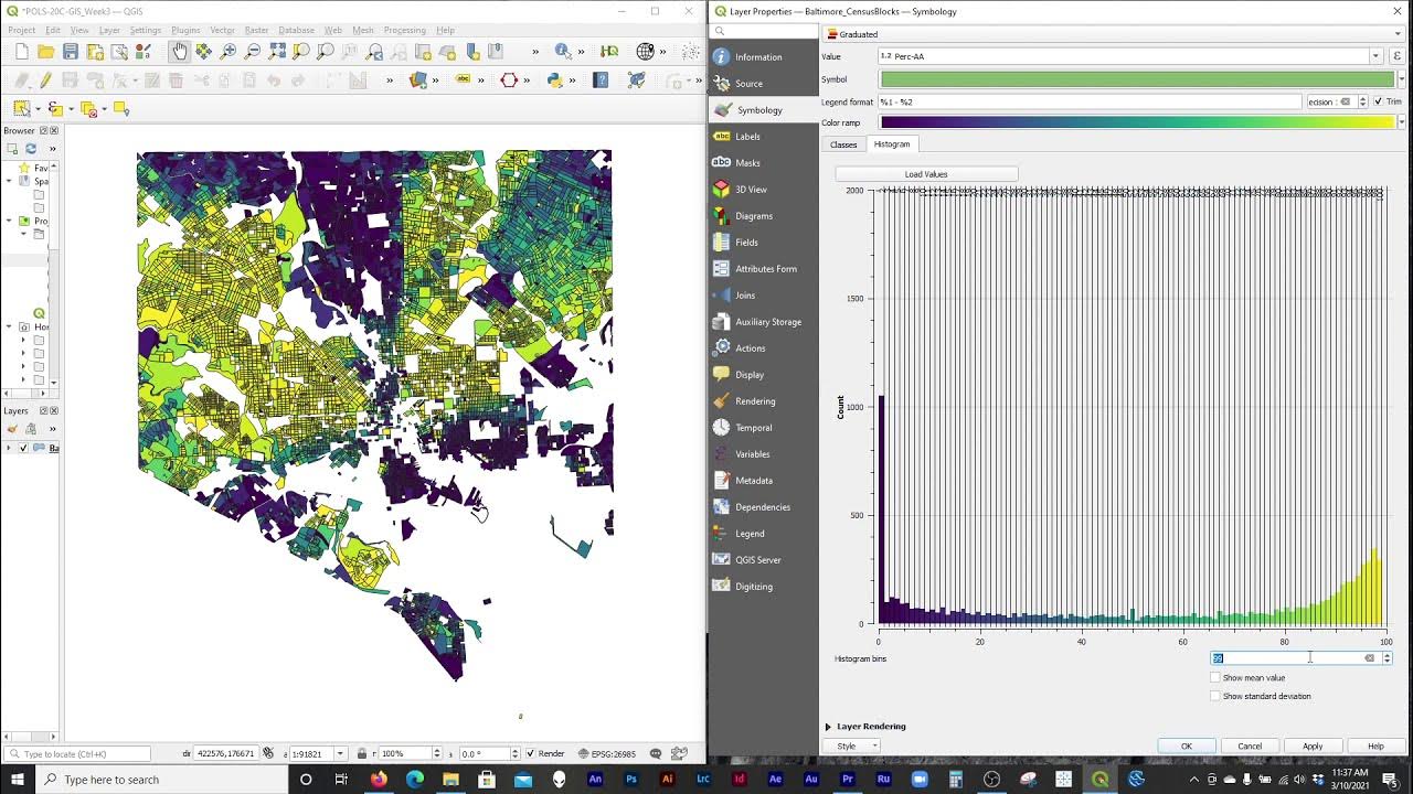 Classification Schemes Explained in QGIS - YouTube