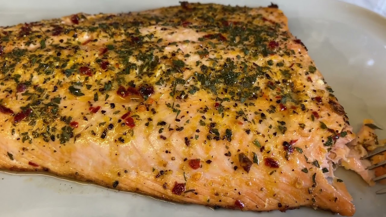 Samaki Wa Kuoka Kwenye Oven | Baked Lemon Pepper Salmon Recipe ...