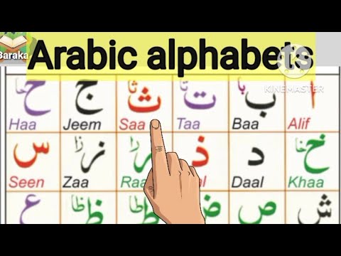 learn Arabic alphabets to English..pronunciation..memorize ..alif..baa ...