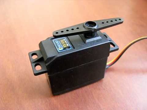 Hobby servo in action - YouTube