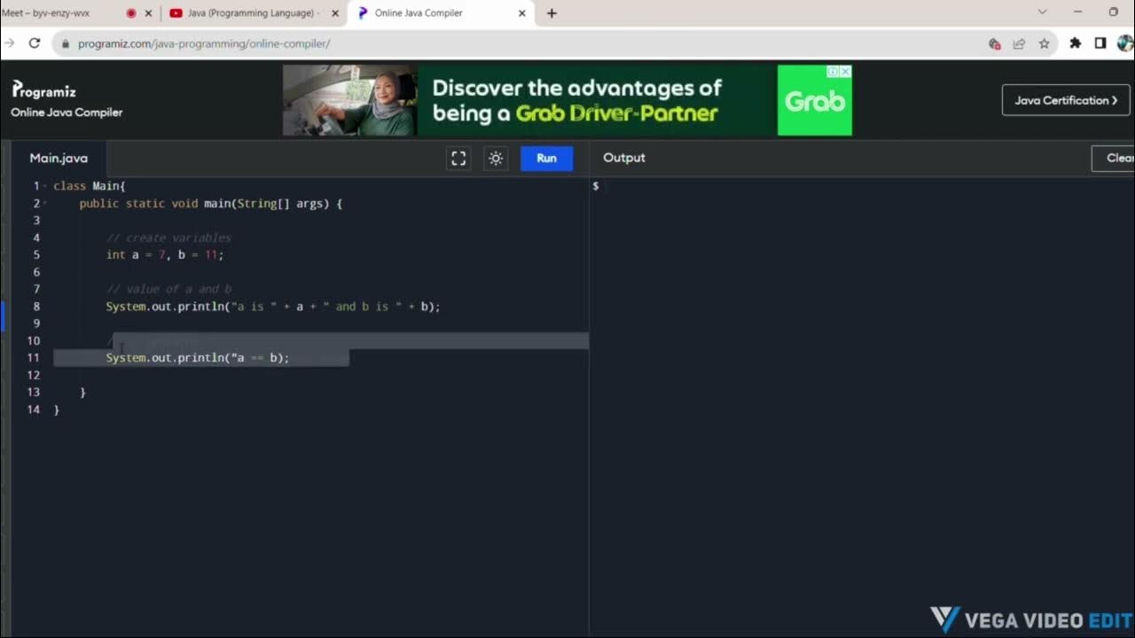 Java (Programming Language) Project 13: 'Relational Operators' Created by Trishanth Kumar - YouTube