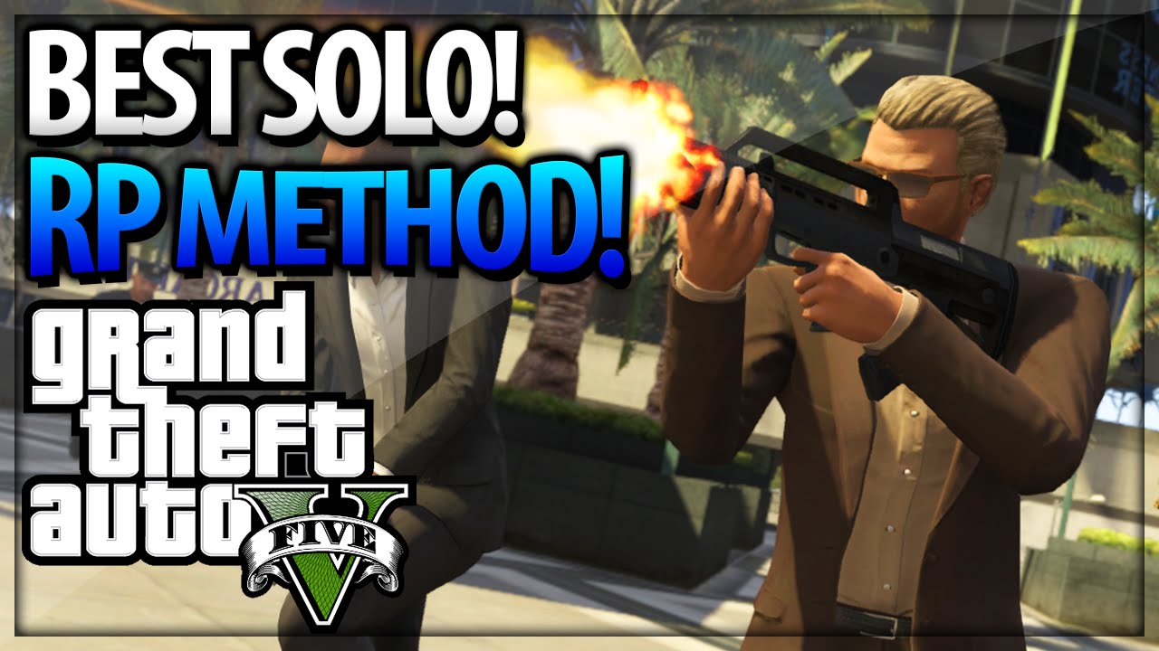GTA 5 Online - 100% Legit *SOLO* "Unlimited RP Method" 400 RP/ 30 Secs ...