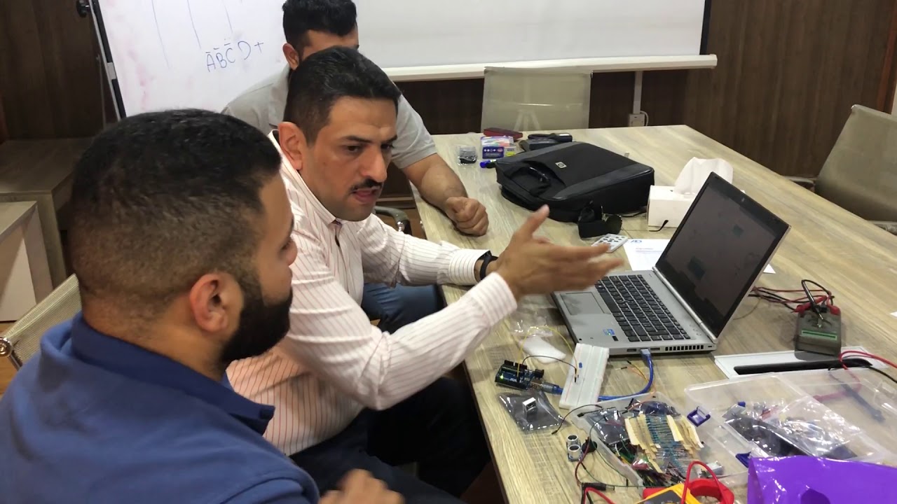 Al Delma instrument - electronics module training - YouTube