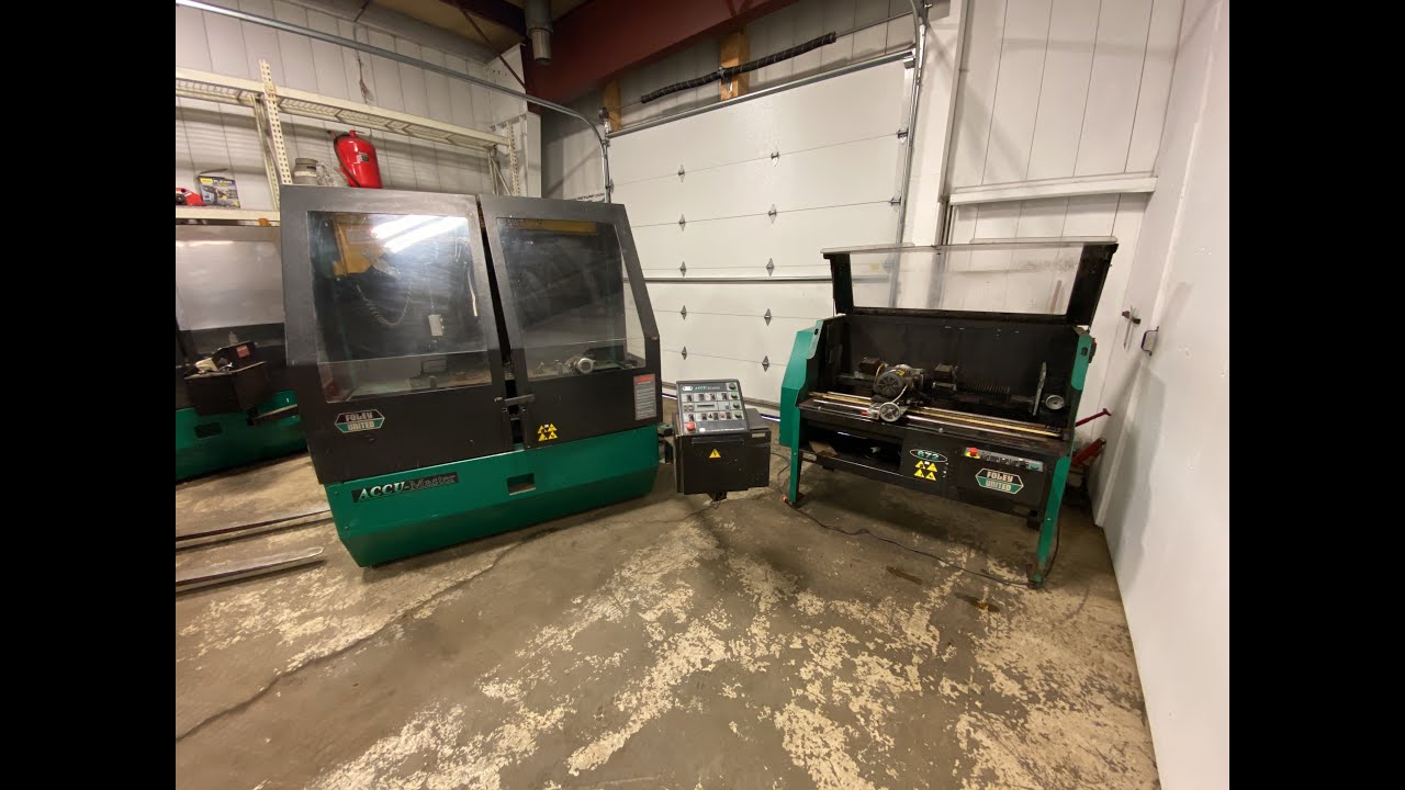 Foley 650 and Foley 672 Grinders Demo Video - YouTube