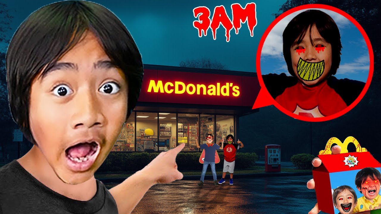 Don't Order RYAN'S WORLD.EXE Happy Meal from McDonald's at 3AM! - YouTube