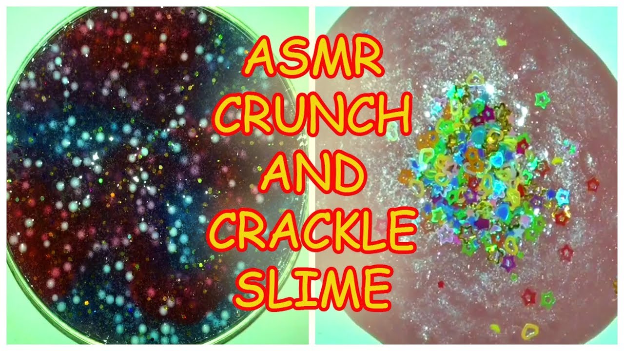 Best ASMR Crunch and Crackle Slime #049 - YouTube