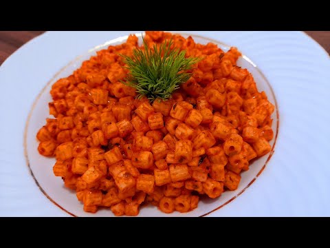 Naneli Salçalı Makarna Tarifi | Salçalı Makarna Nasıl Yapılır?  Nefis yemek tarifleri