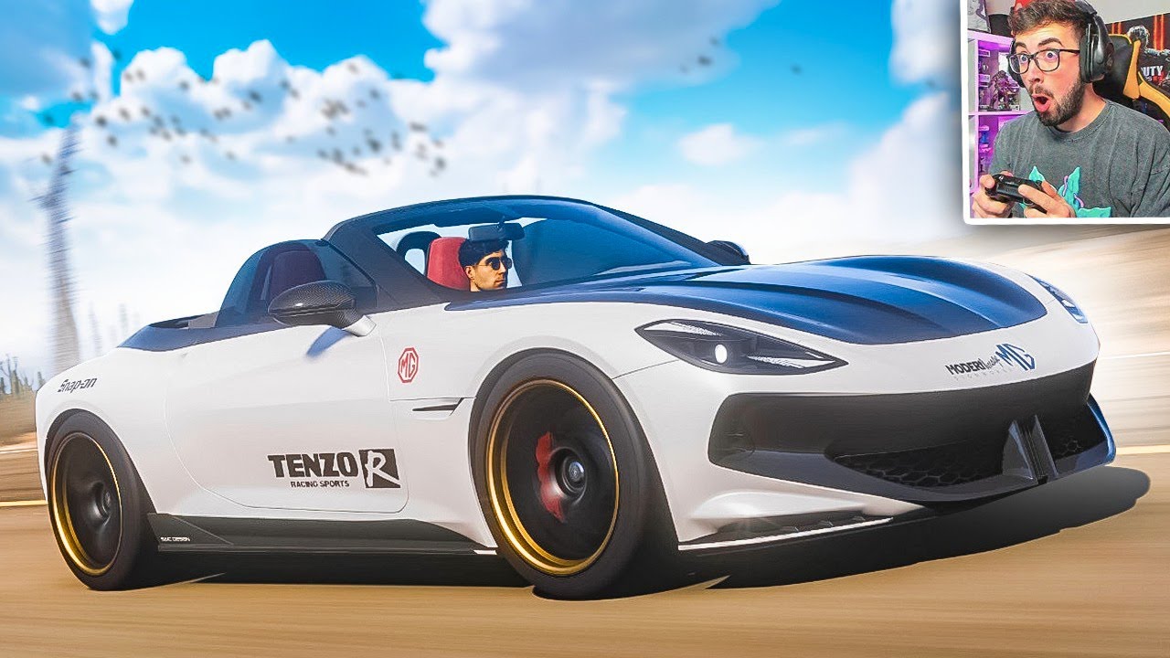 TUNEANDO UN MG CYBERSTER DESCAPOTABLE en FORZA HORIZON 5 😍 - YouTube