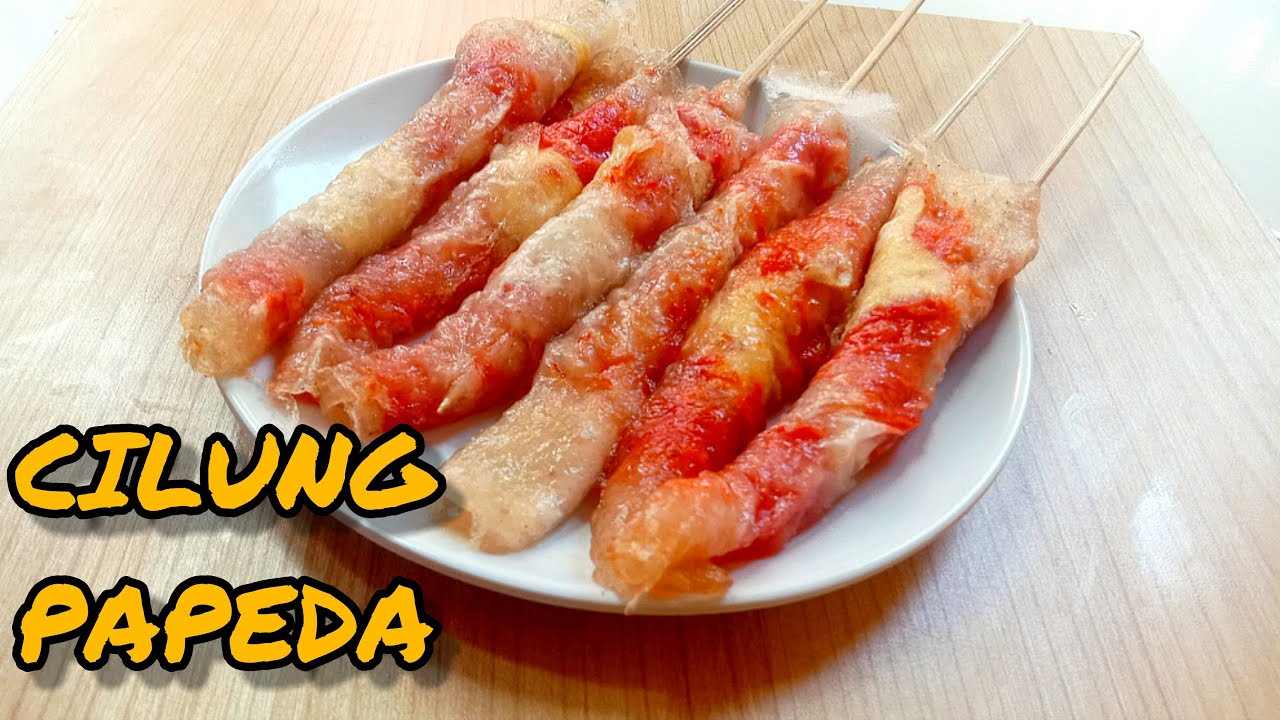 CARA MEMBUAT CILUNG PAPEDA - YouTube