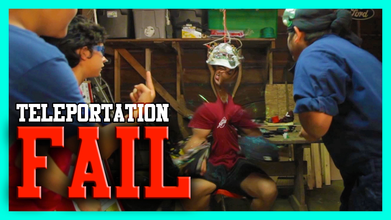 Teleportation Fail - YouTube
