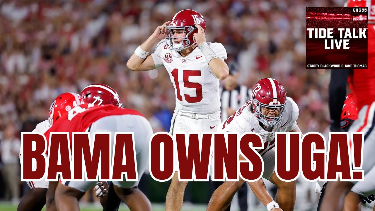 REACTION: Bama OWNS Georgia with another THRILLING win over the ...