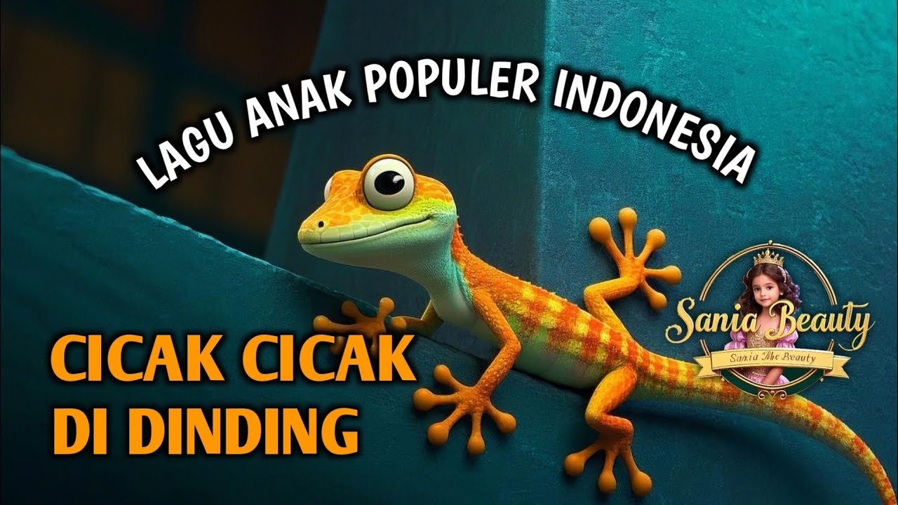 LAGU ANAK POPULER INDONESIA - CICAK CICAK DI DINDING - YouTube